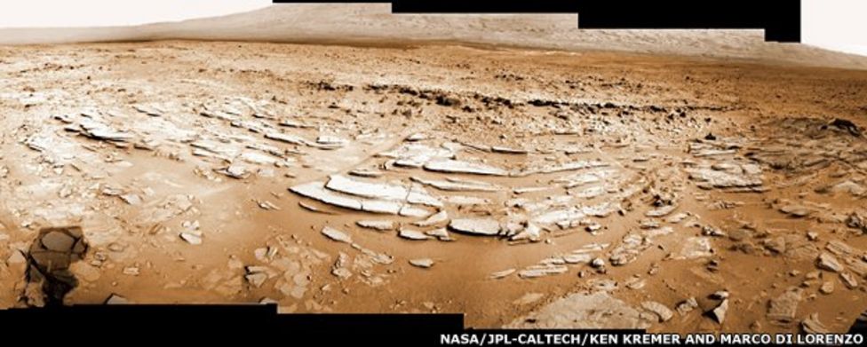 Curiosity Mars rover to investigate classic rock type - BBC News