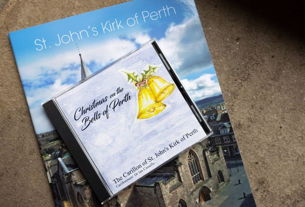 Perth church bells ring out for Christmas carols collection - BBC News