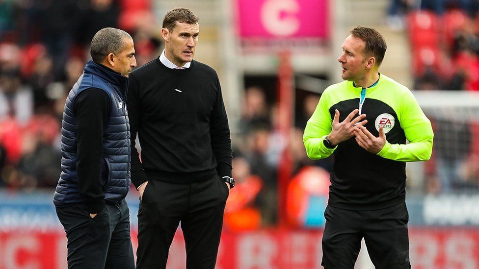 Rotherham v Cardiff abandonment: 'They had sprinklers on while rain was ...