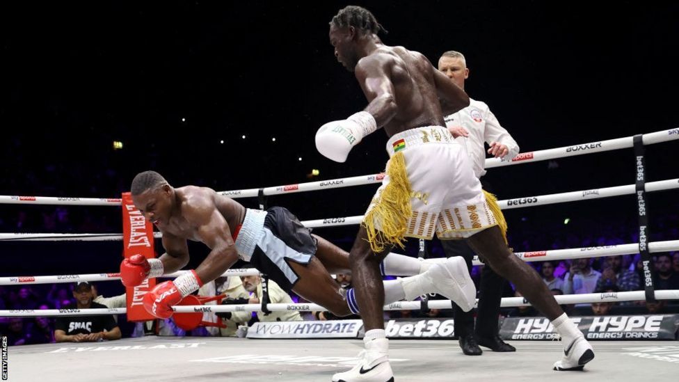 Joshua Buatsi outpoints Dan Azeez in all-British light-heavyweight ...