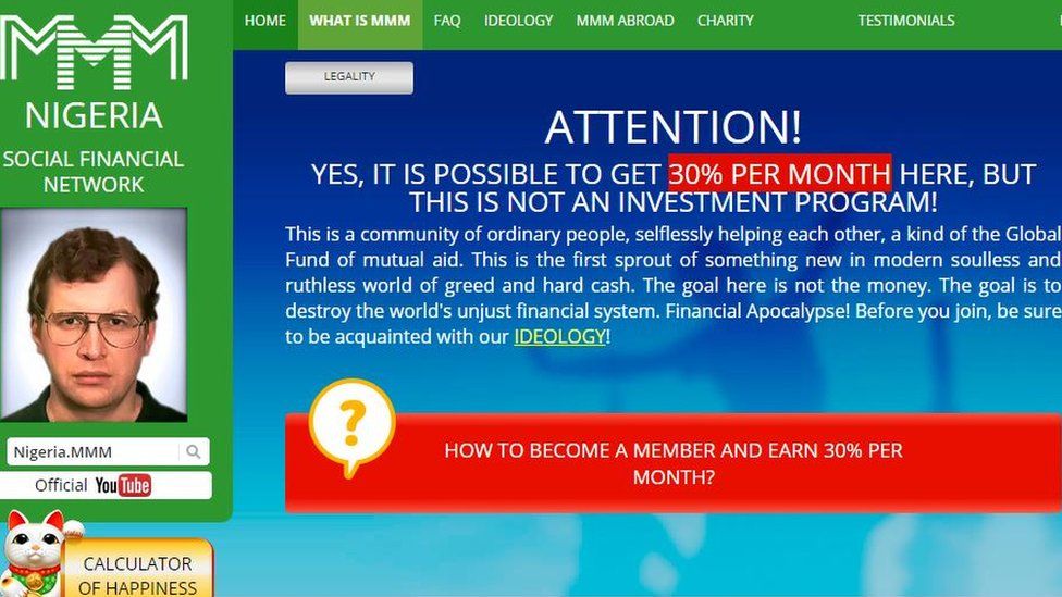 Nigeria s MMM Ponzi Scheme Will Investors Get Their Money BBC News Nigeria s MMM Ponzi Scheme Will Investors Get Their Money BBC News