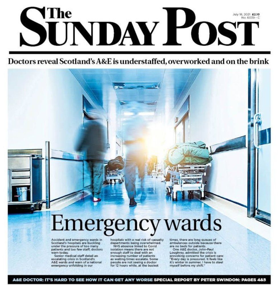 Scotland's papers: Long Covid 'agony' and vaccine rollout milestone ...