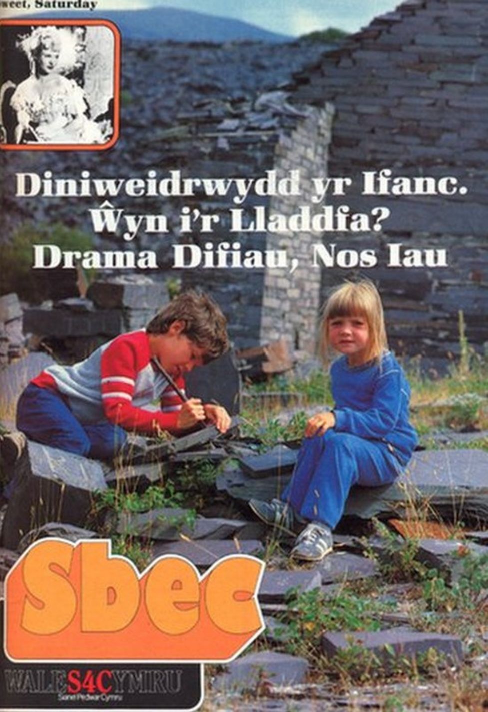 Cloriau Sbec yn procio'r cof am hen raglenni S4C - BBC Cymru Fyw