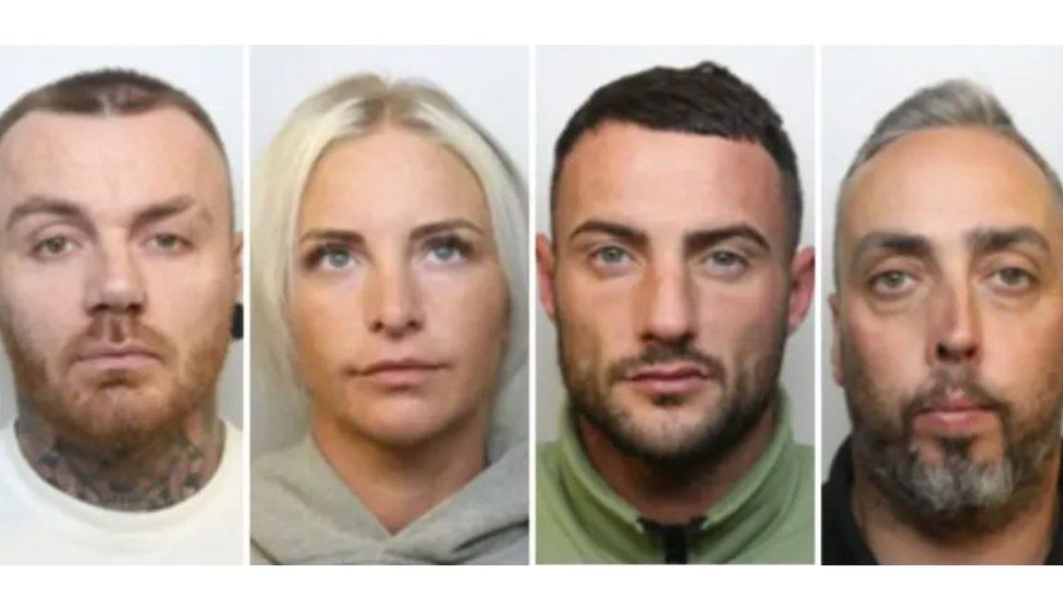 Four sentenced for cocaine supply offences in Bristol - BBC News