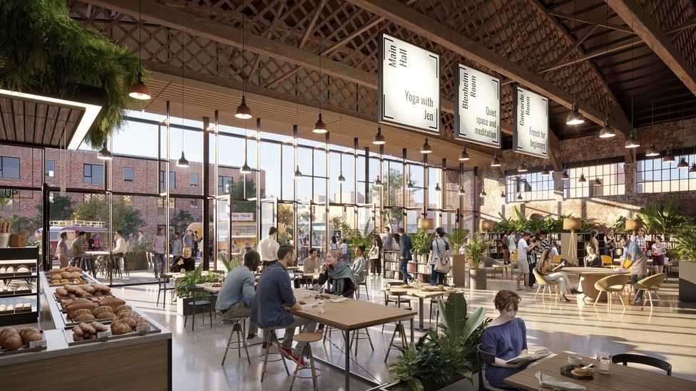 Former Filton Airfield hangar to become community hub - BBC News