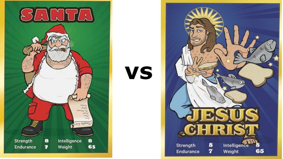 Santa vs Jesus board game 'blasphemous' - BBC News