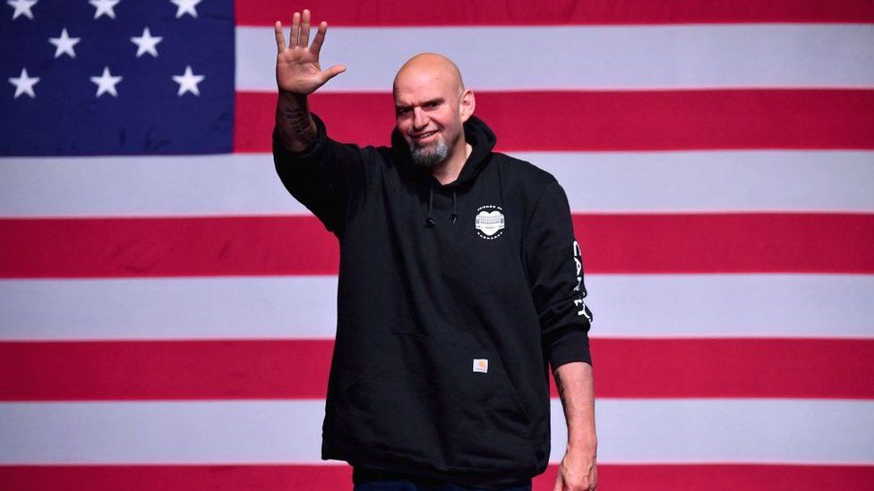 US Senator John Fetterman discharged from hospital - BBC News US Senator John Fetterman discharged from hospital - BBC News