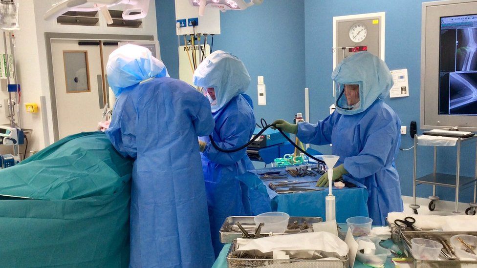 Covid-19: Shropshire hospital suspends routine ops to redeploy staff ...