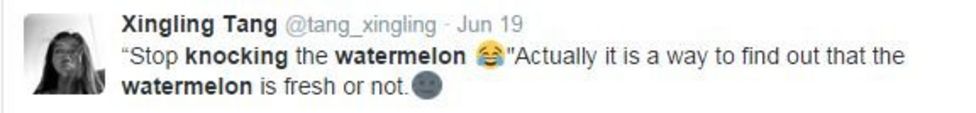 The international language of watermelon knocking - BBC News