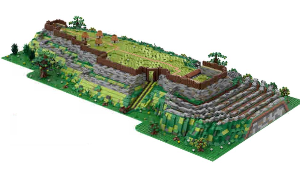Middlesbrough Lego exhibit a 'humorous look at pop culture' - BBC News