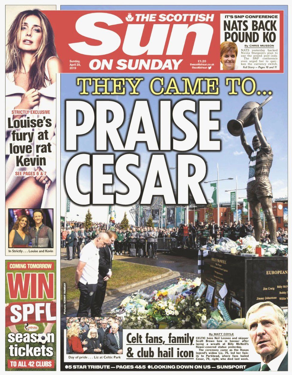 Scotland's papers: SNP vote to scrap pound under independence - BBC News