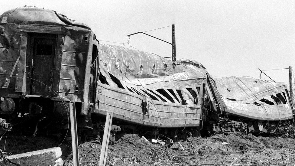 How the Ufa train disaster was overshadowed by Tiananmen Square - BBC News