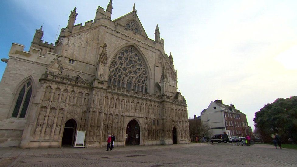 Bishop of Exeter blasts 'remote' cathedral dean - BBC News