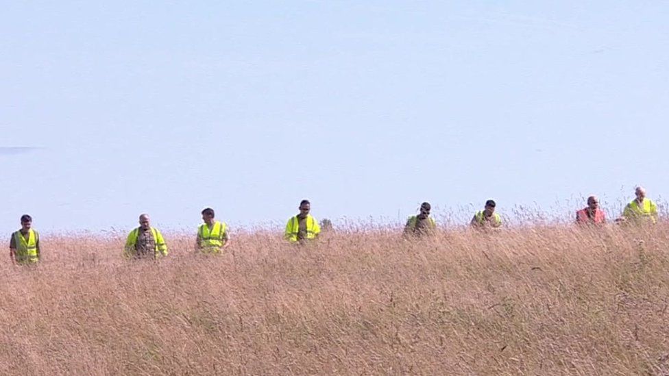 Replica Spitfire pilot died following his passion, wife says - BBC News