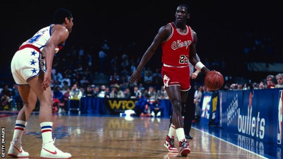 Michael Jordan: NBA legend's trainers sell for record $560,000 - BBC Sport