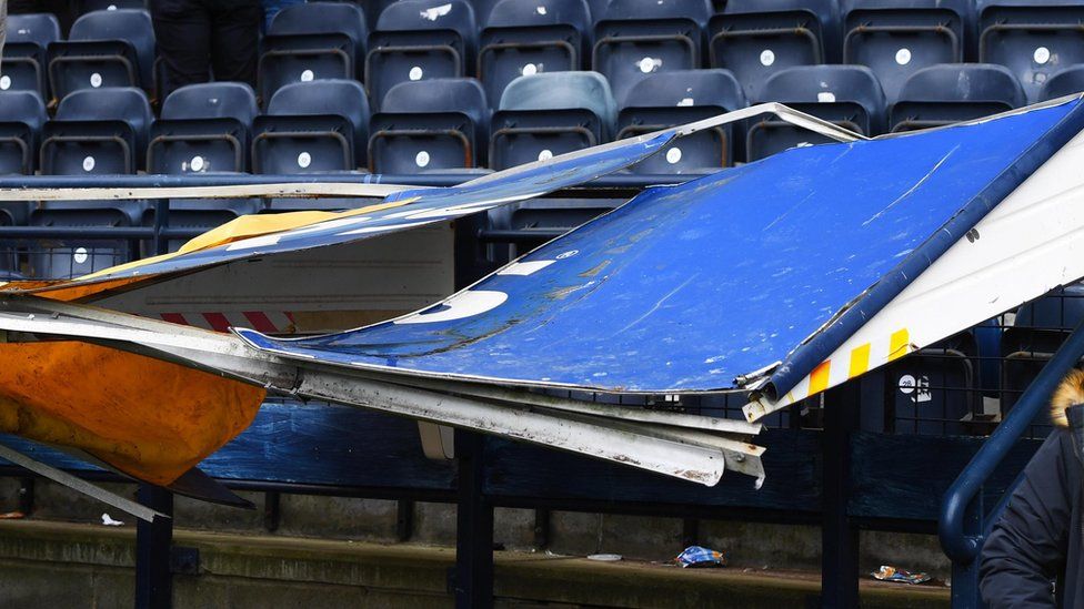 Football fans' safety 'still at risk' inside stadiums - BBC News