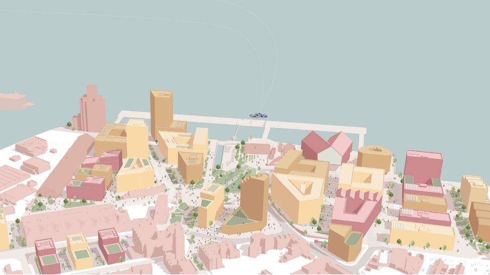 Wirral waterfront community plans unveiled by council - BBC News