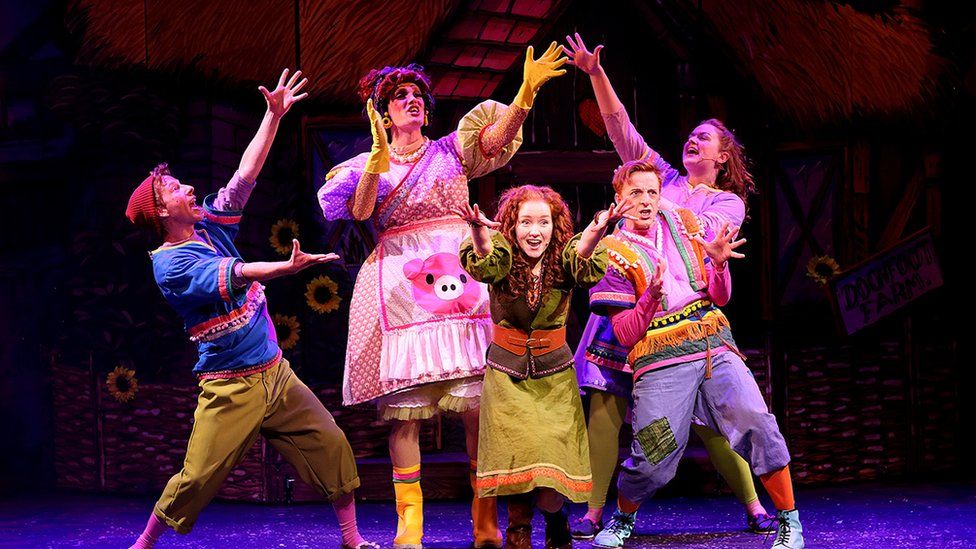 'There's something special about panto in Scotland' - BBC News