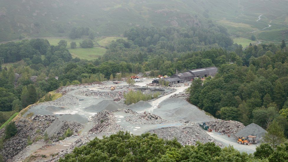 Elterwater Quarry rope-course plans attract further opposition - BBC News