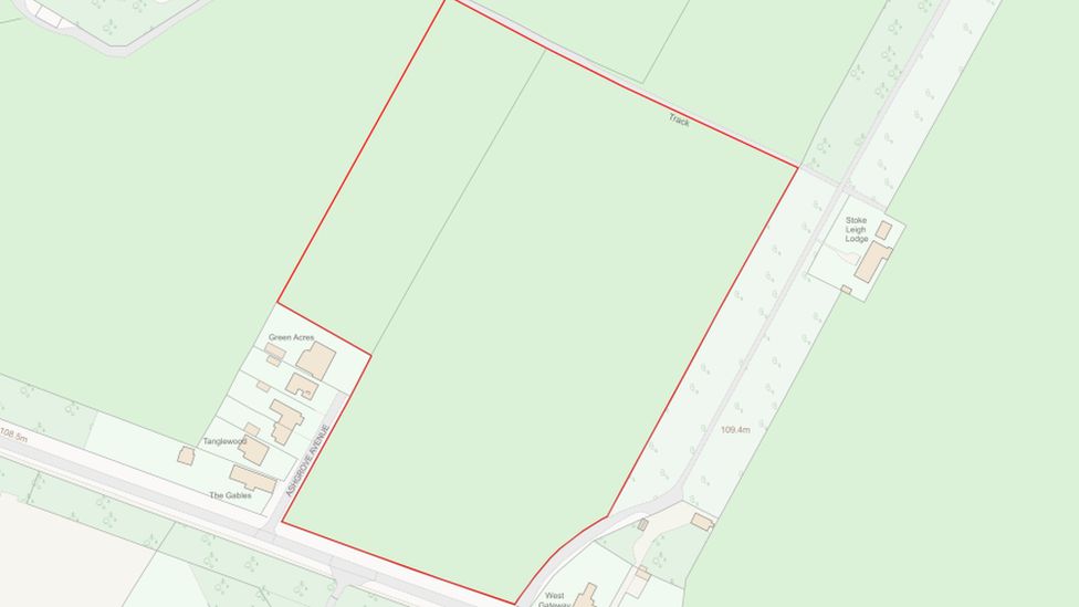 Abbots Leigh allotments continue to cause controversy - BBC News