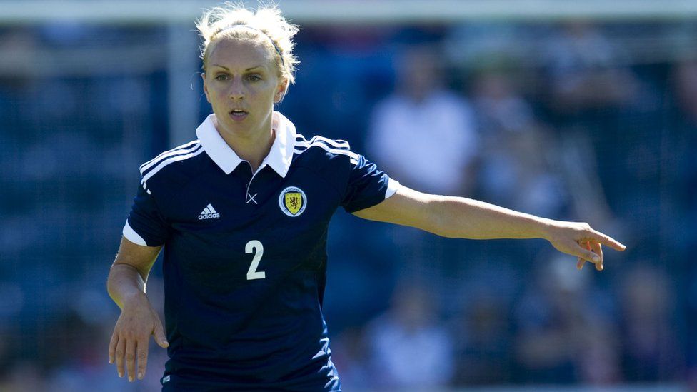 How ex-Scotland footballer reacted to sister's suicide - BBC News