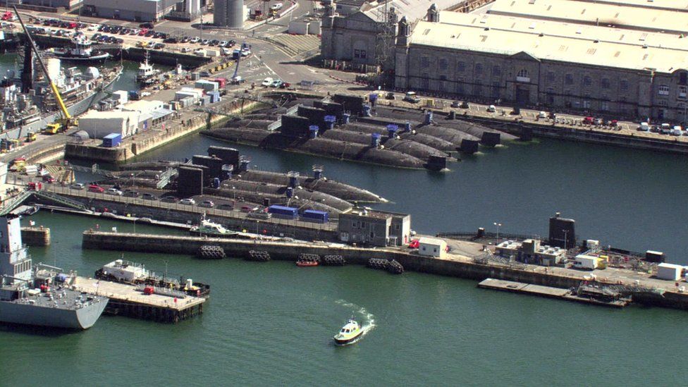 Text message Devonport dockyard alert being tested - BBC News