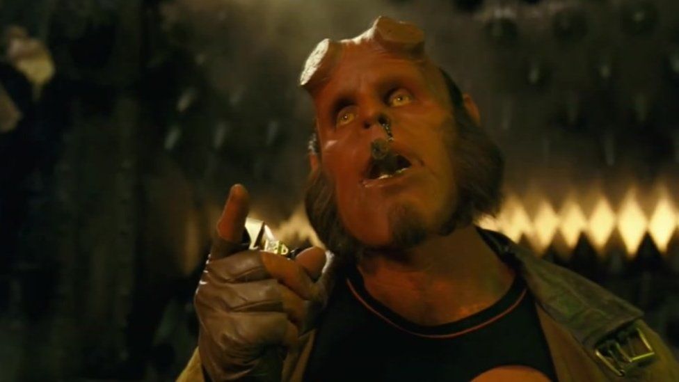 Cathedral defends decision to allow Hellboy filming - BBC News
