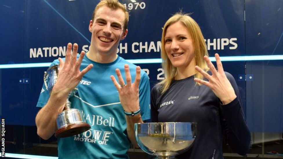 Nick Matthew and Laura Massaro win national squash titles in Manchester ...
