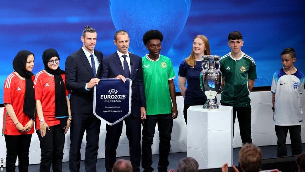 Euro 2028: Uefa confirms UK and Republic of Ireland as tournament hosts ...