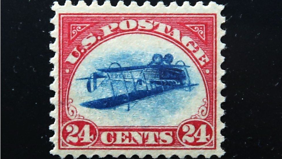Rare stolen US stamp returned after 60 years - BBC News