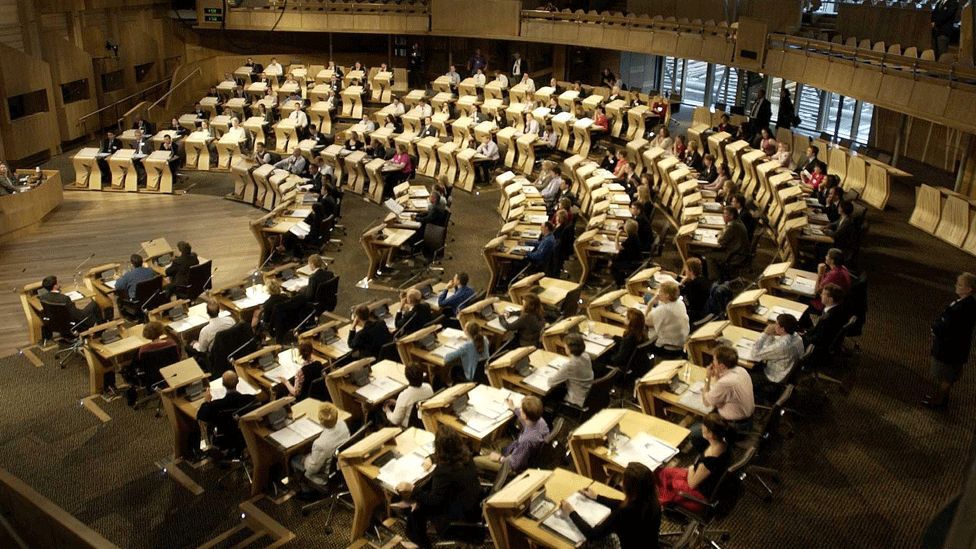 Behind the scenes at Holyrood - BBC News