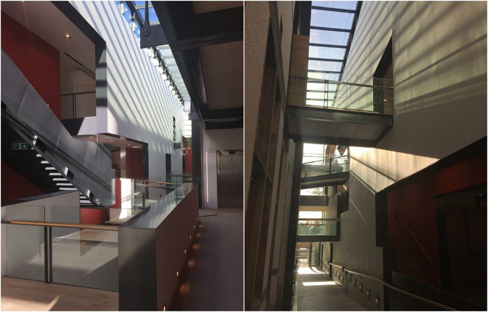 Dunfermline library named Scotland's best building - BBC News