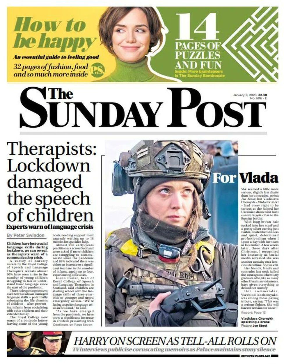 Scotland's papers: 'Waiting to die' on NHS and 'Harry's guilt' - BBC News