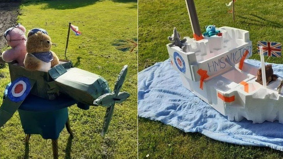 VE Day 2020: England prepares for lockdown celebrations