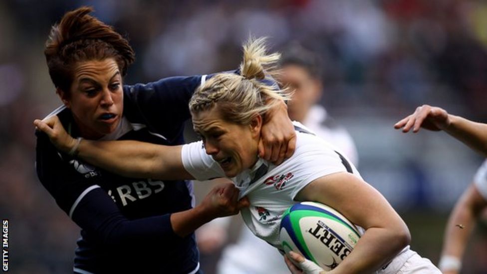 Wales v England: Courtney Winfield-Hill and Caroline Collie in visitors ...