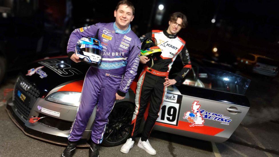 Wokingham autistic racing driver heads to Endurance Championship - BBC News