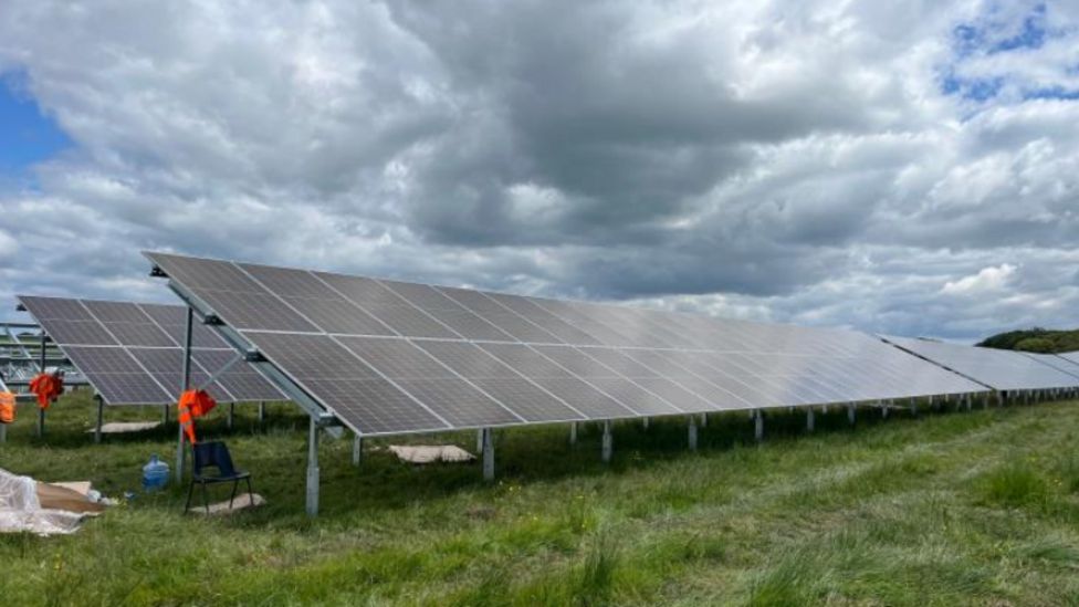 Barrow solar farm to be running by mid-September - BBC News