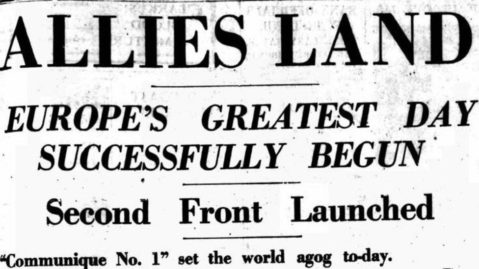 D-Day: What did NI’s newspapers report? - BBC News