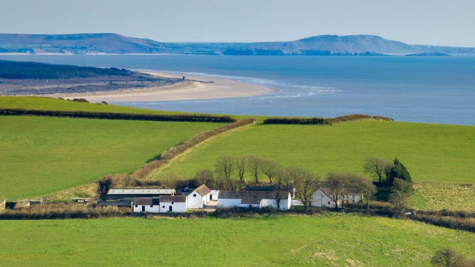People sought to run 134-acre Carmarthenshire farm with sea views - BBC ...