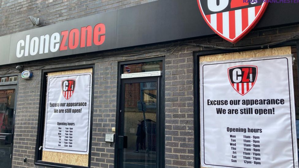 Clonezone Manchester owners say police failed in attacks response - BBC ...