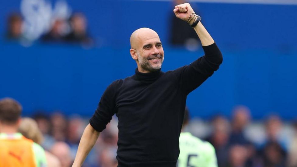 Manchester City: 'I don’t think Guardiola feels that pressure' - BBC Sport