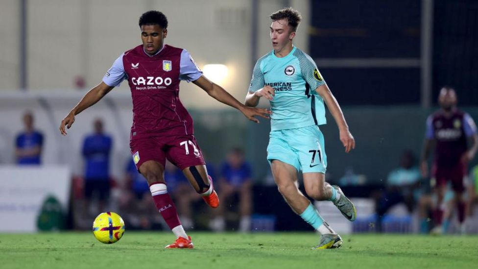 Aston Villa teenager enjoying time with first team - BBC Sport