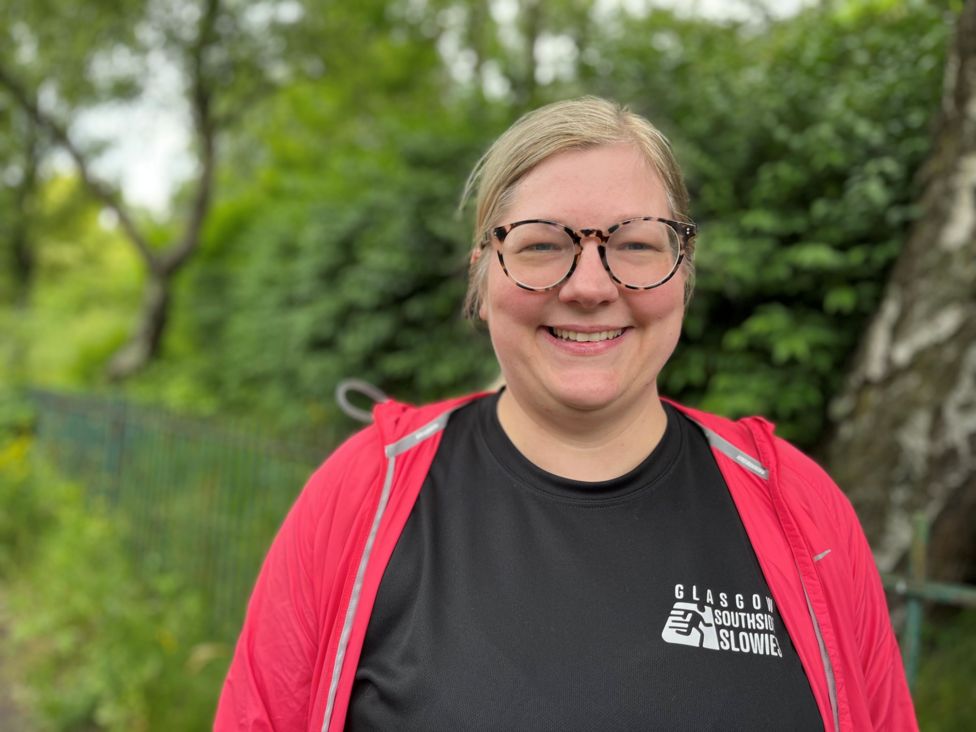 The running club where members can never be too slow - BBC News