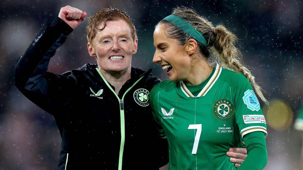 England 2-1 Republic of Ireland: Russell goal 'huge' for Irish ...