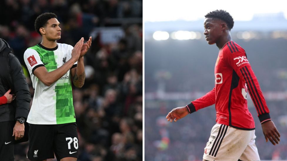 Manchester United 4-3 Liverpool: Mainoo and Quansah show maturity - BBC ...