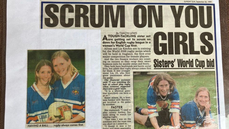 Barrow Raiders exhibition celebrating history of women's rugby - BBC News