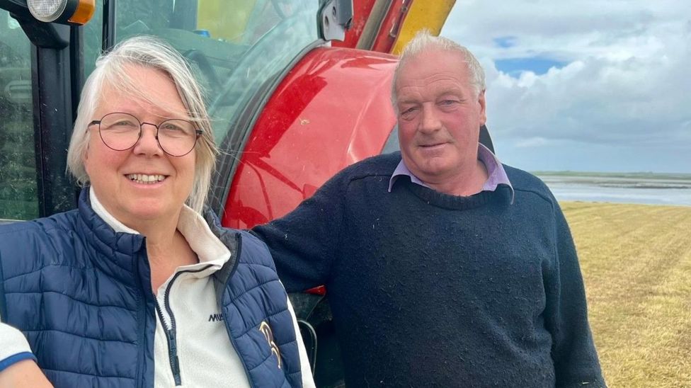 Sale of £4.2m farms marks end of an era on Orkney island - BBC News