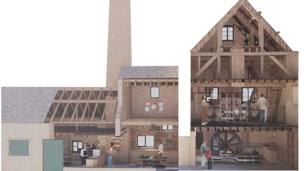 Historic Old Mill in Gloucestershire could become family home - BBC News