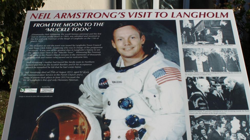 Neil Armstrong link draws lunar experts to Dumfries and Galloway - BBC News