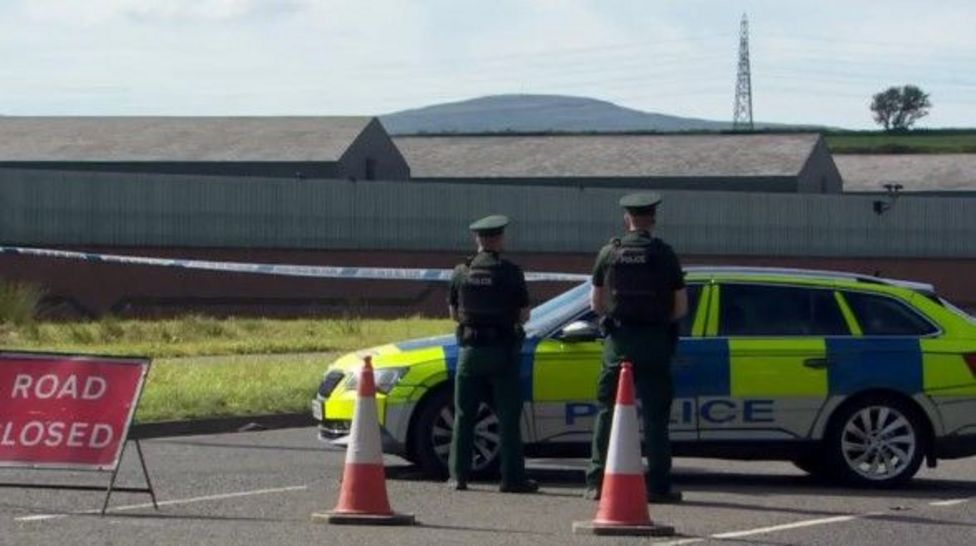 Derry: Motorcyclist dies after crash with police vehicle - BBC News